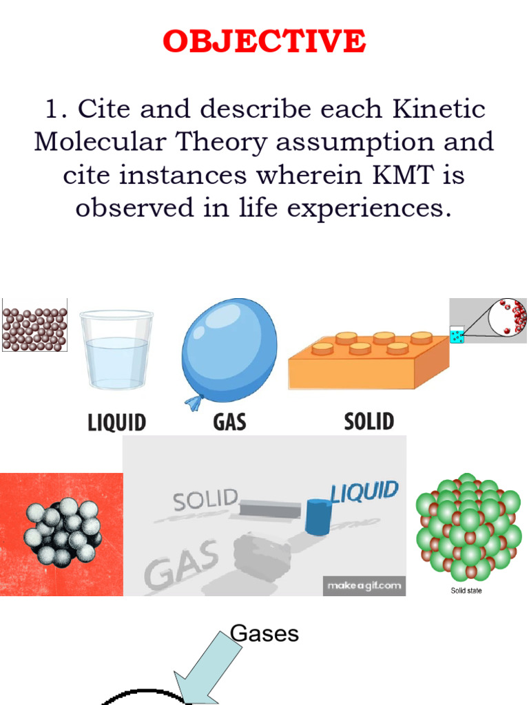 Lesson 21 Kinetic Molecular Theory | PDF | Gases | Molecules