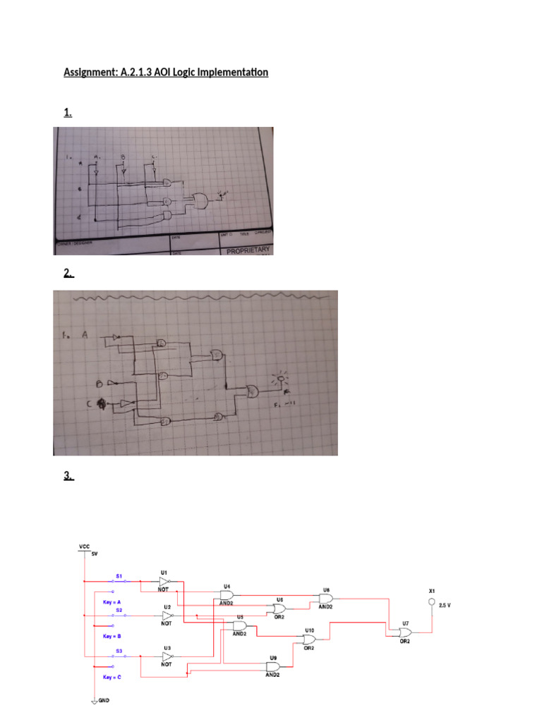 A 2 1 3 AOI Logic Implementation | PDF