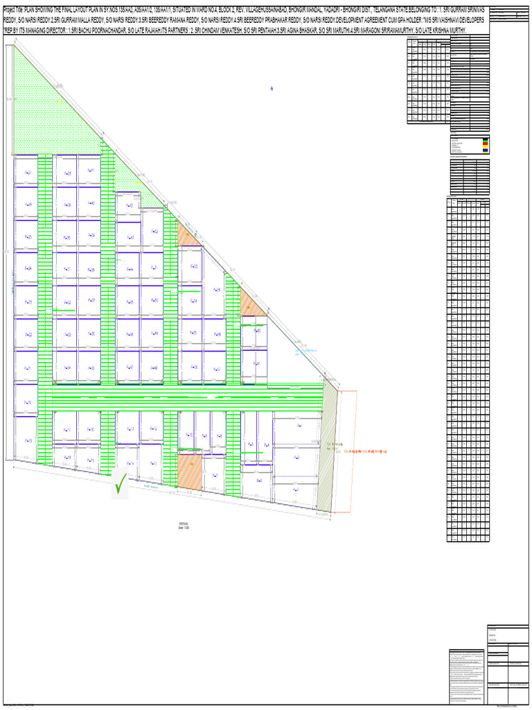 Hmda Approved Final Layout Plan | PDF