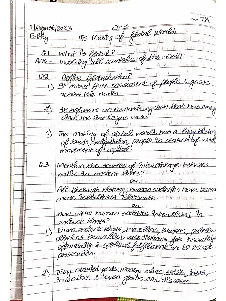 Ch-3 Notes | PDF