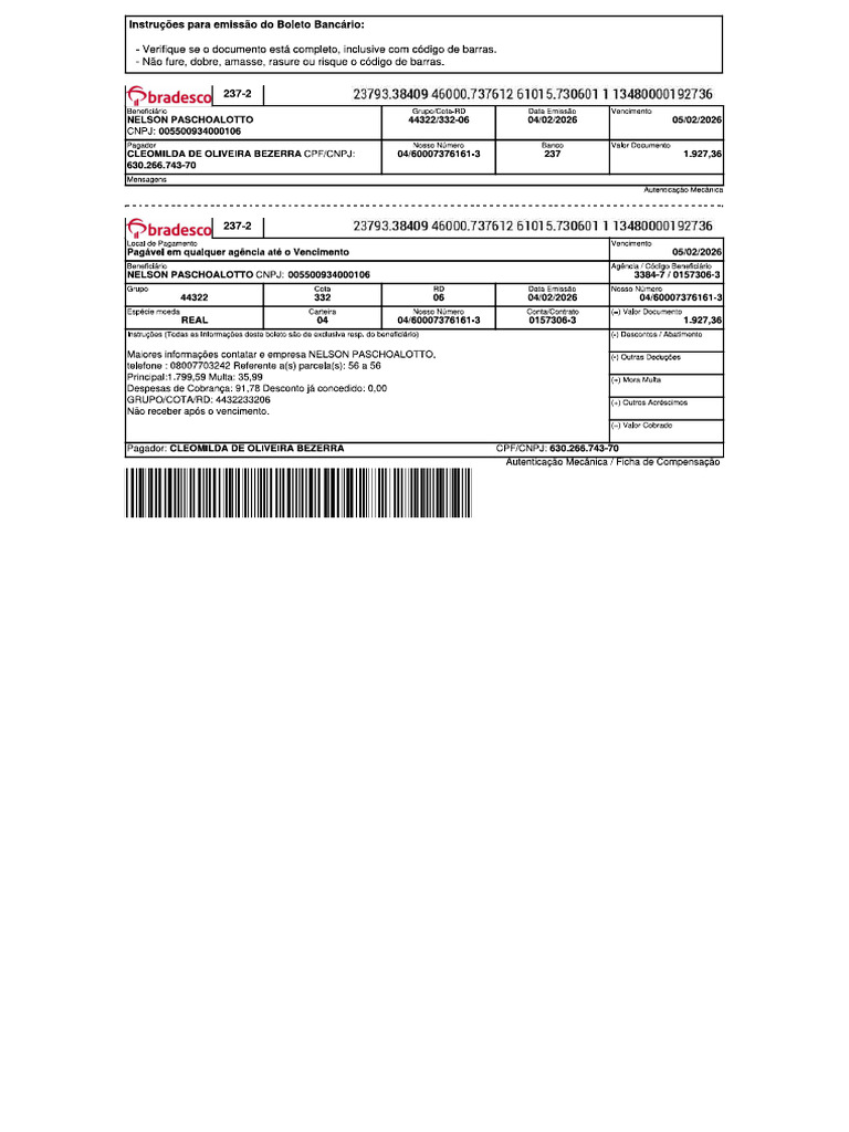 Boleto | PDF