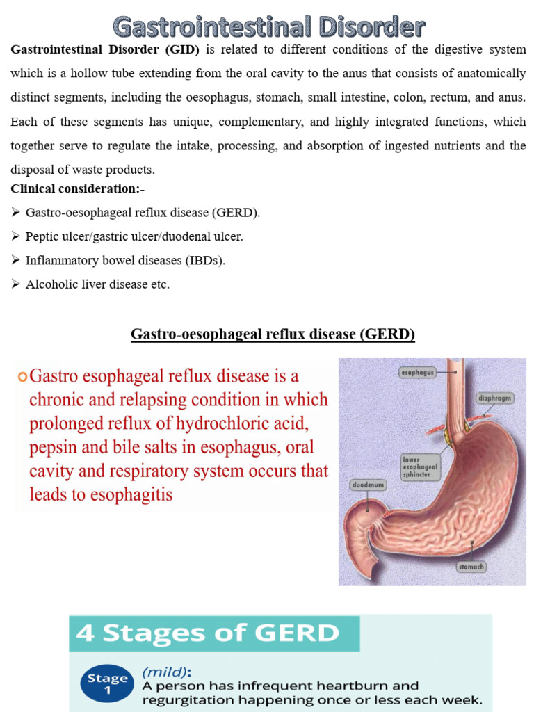 Gastrointestinal Disorders | PDF