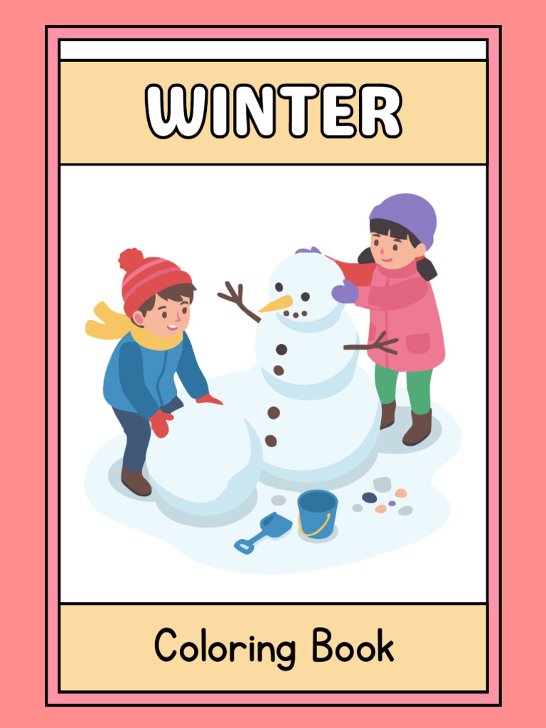 Winter Vocabulary For-Children | PDF
