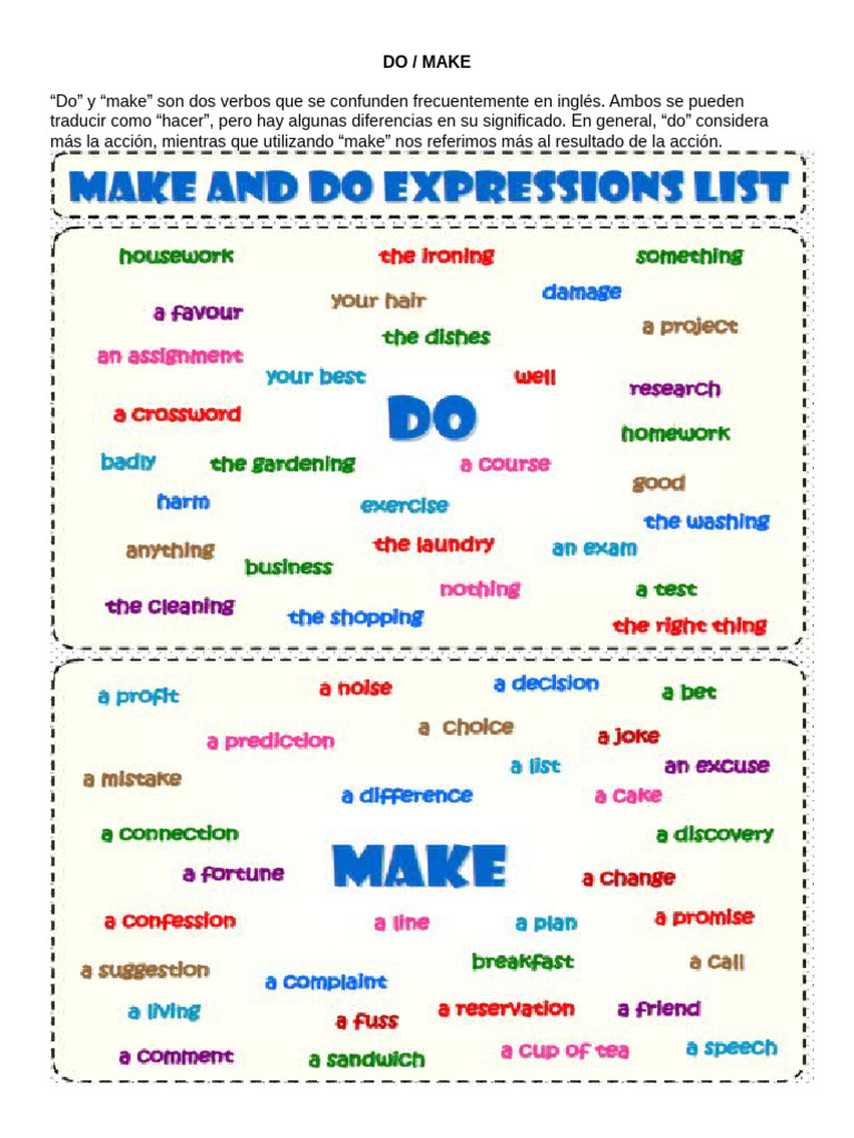 1 Do and Make | PDF