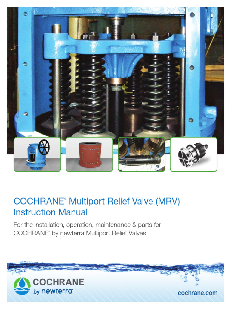 COCHRANE - MRV Instruction Manual - March 2021 | PDF | Valve | Hydraulics