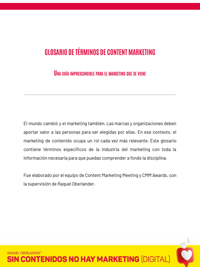 1-Glosario-terminos-_-Raquel-Oberlander | PDF | Posicionamiento en ...
