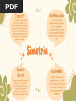 Simetria Corporal em Animais | PDF | Sistema nervoso | Corpo humano