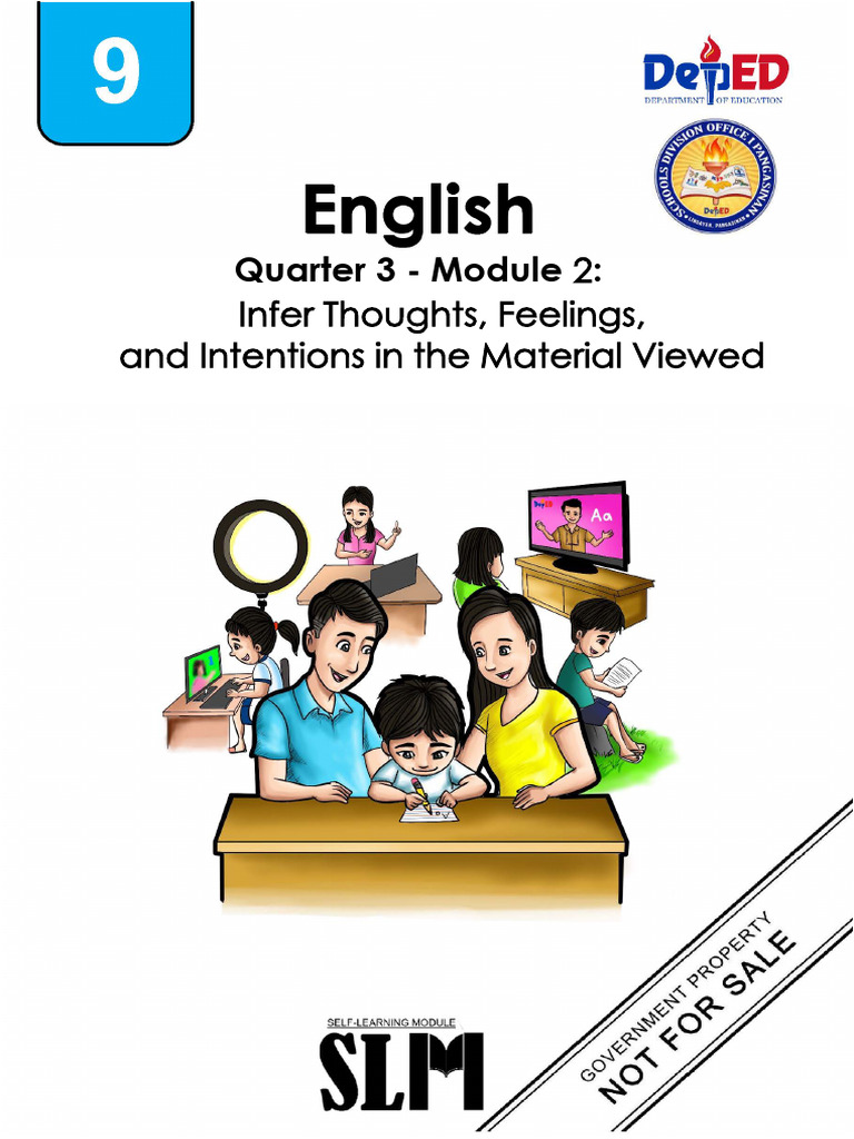 English 9 - Quarter 3 - Module 2 | PDF | Learning | Thought