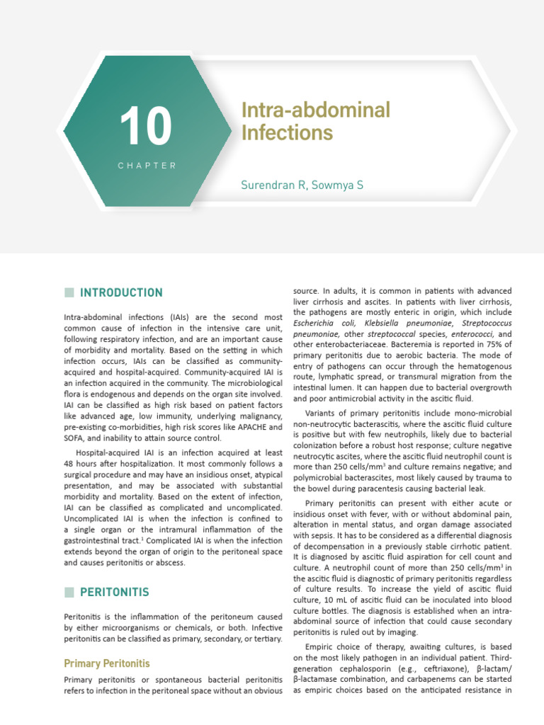 CIDS Update Book 2025 - CH 10 | PDF | Medical Specialties ...