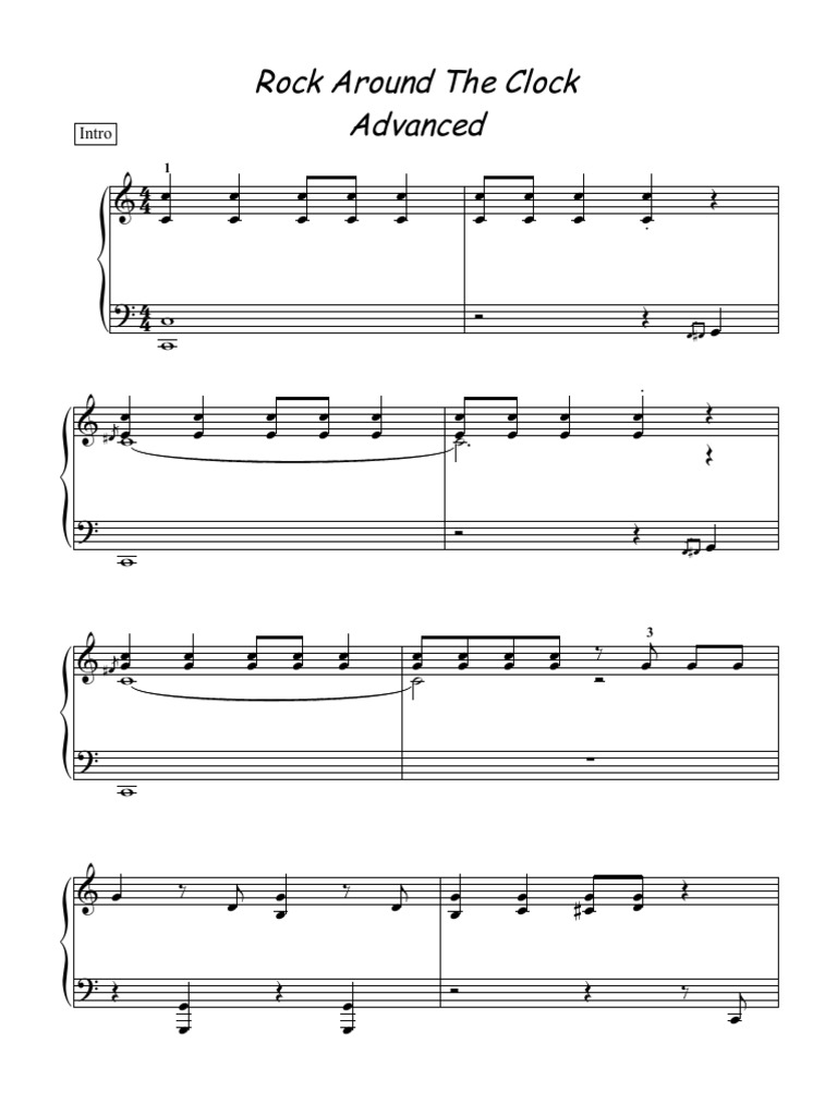 Rock Around Clock - 1 | PDF | Alphabet latin | Phonétique