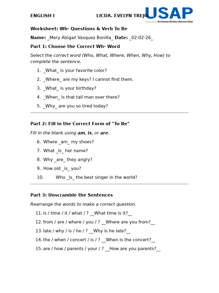 Activity 2 - Week 4 - English 1 | PDF