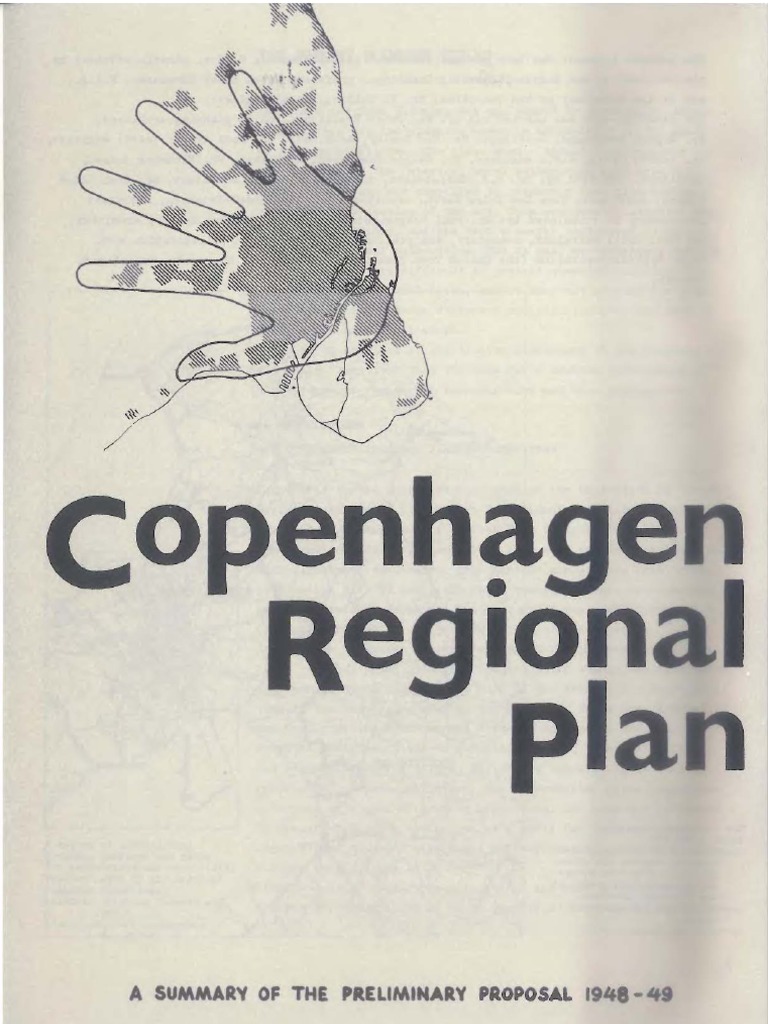 Copenhagen Regional Plan 1947 (Fingerplan) - English Summary | PDF ...