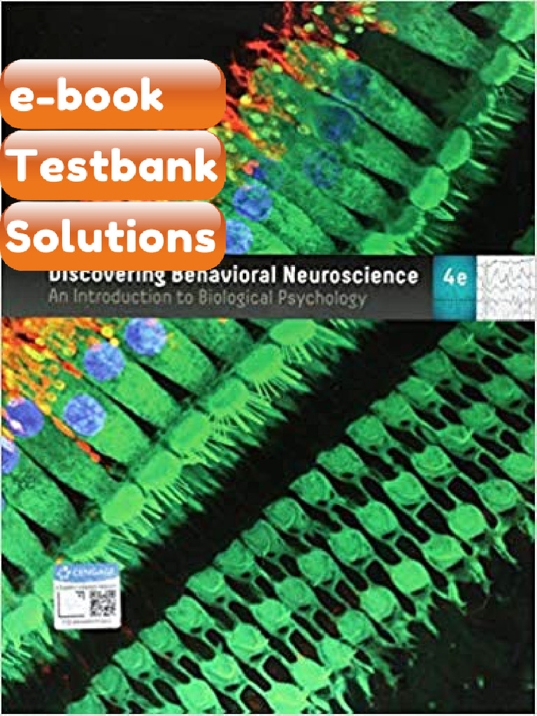 Testbank Discovering Behavioral Neuroscience an Introduction to ...