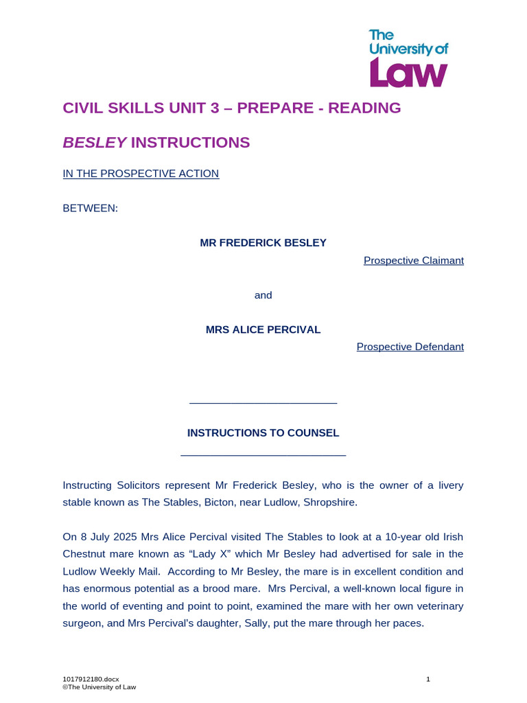 Besley Tables Completed | PDF | Breach Of Contract | Common Law
