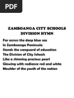 Zamboanga Del Sur March | PDF | Religion & Spirituality | Poetry