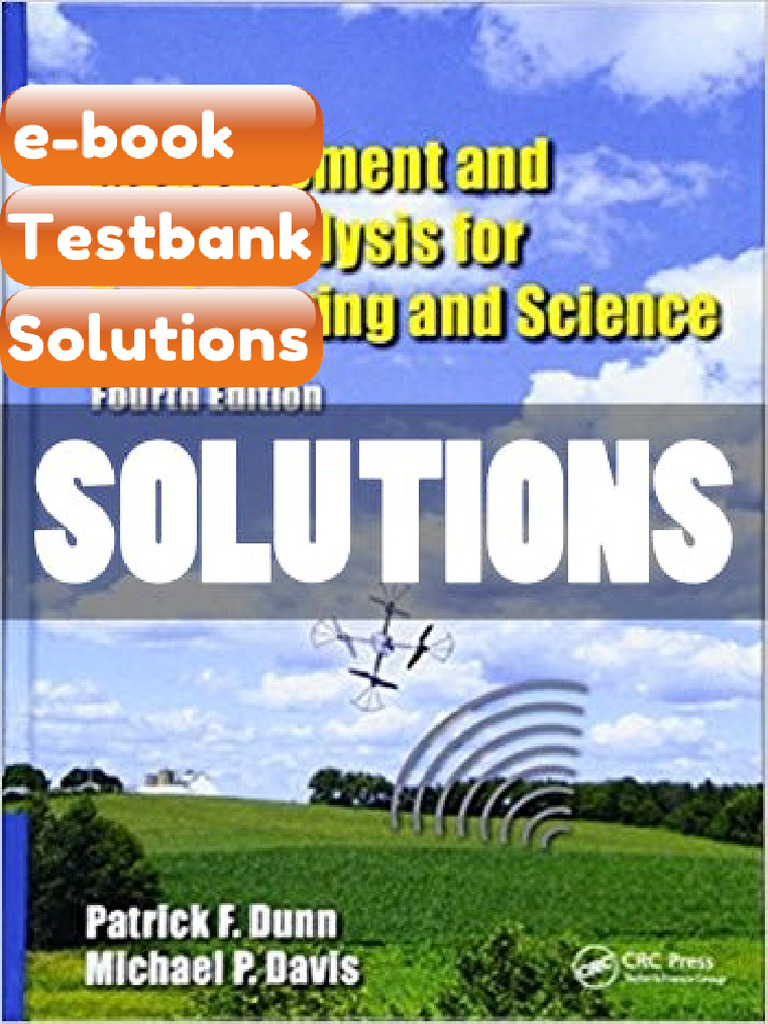 Testbank Measurement and Data Analysis for Engineering and Science 4 Ed ...