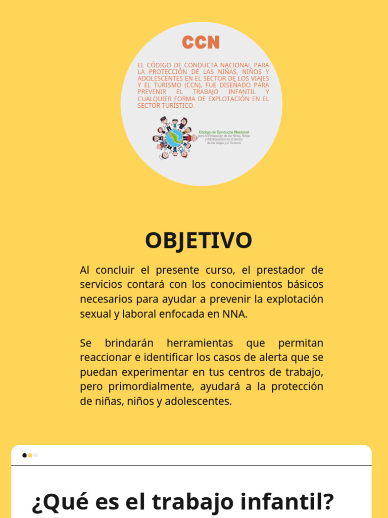 Capacitacion CCN | PDF | Trabajo infantil | Trata de personas