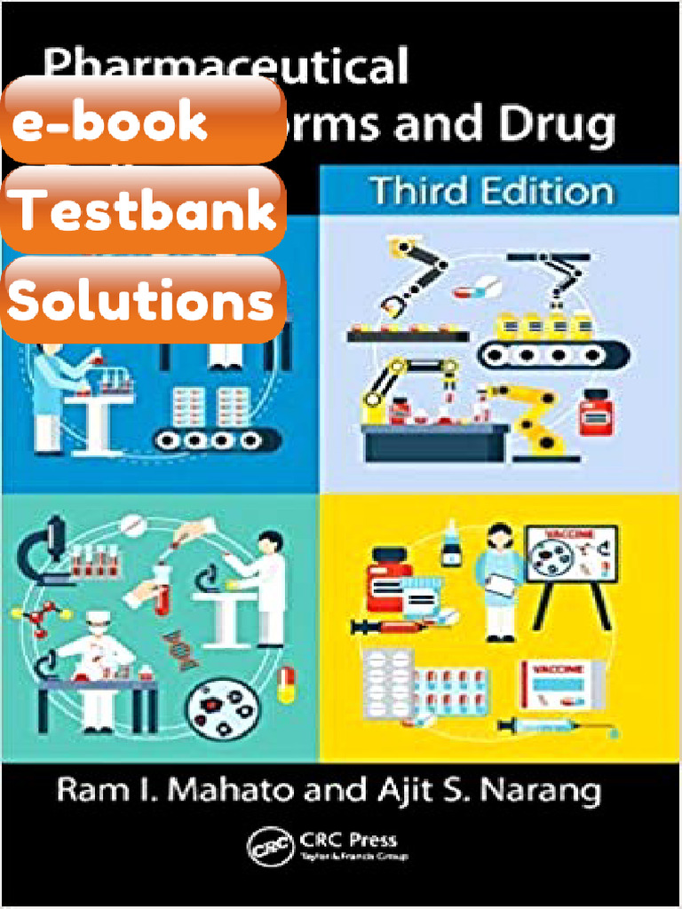 Testbank Pharmaceutical Dosage Forms and Drug Delivery Third Edition ...