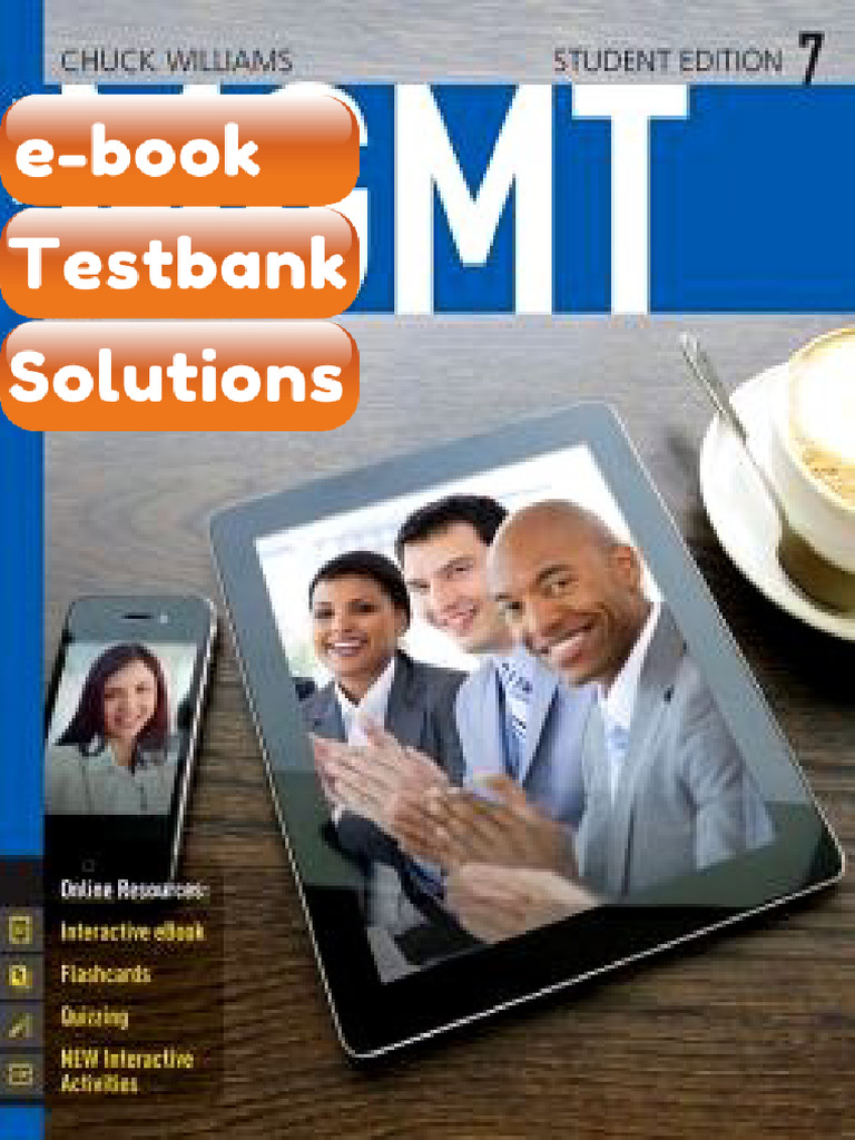 Testbank Principles of Management 7th Edition Chuck Williams Fast ...