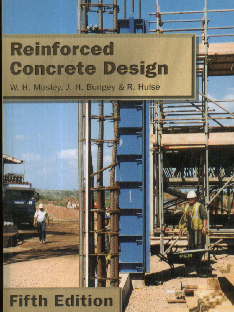 Reinforced Concrete Design Bs 8110 W H Mosley 5th Edition PDF Fre 1 | PDF