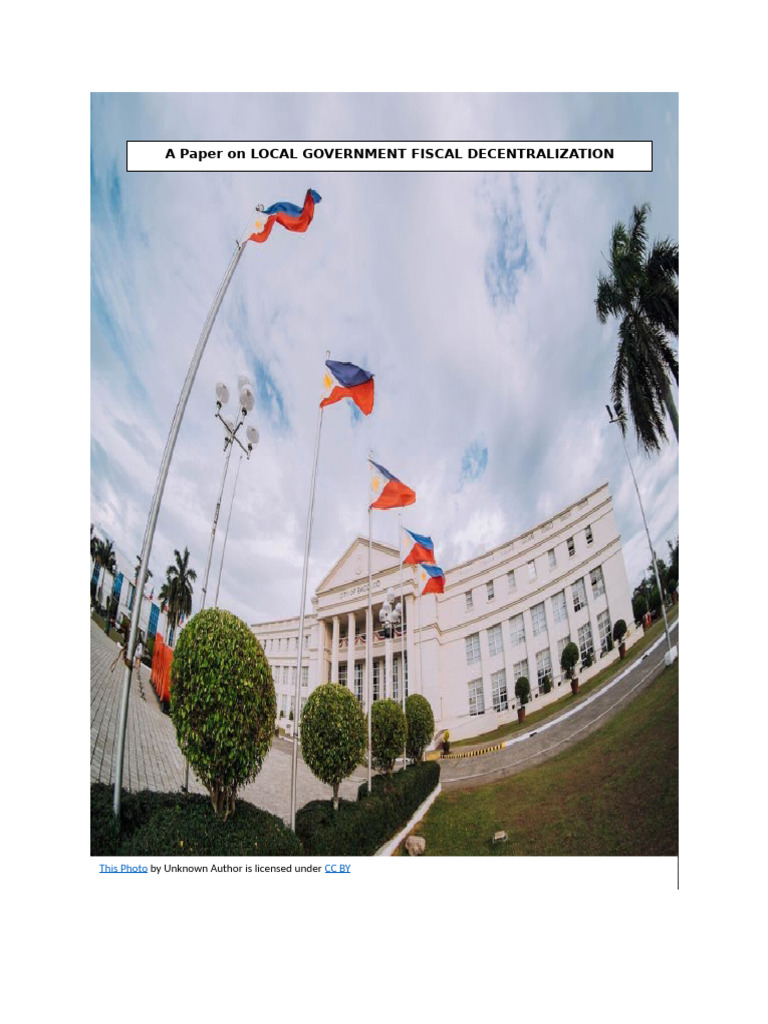 A Paper Issues and Challenges of The Mandanas Ruling in The ...