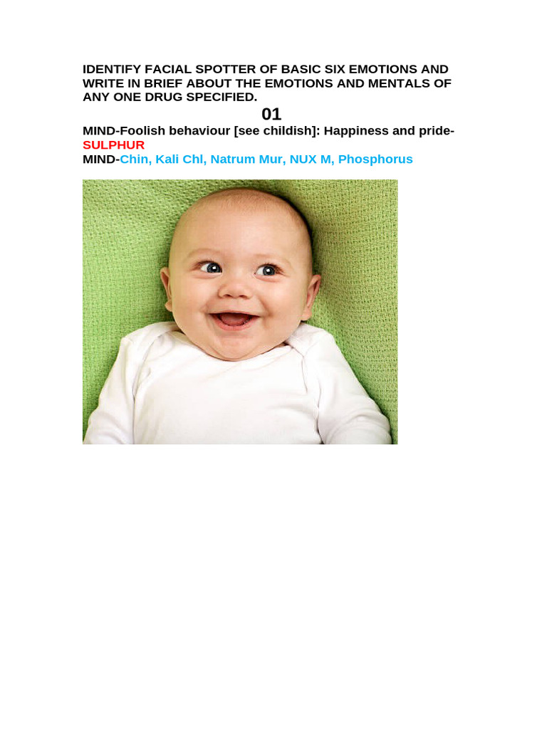 Identify Facial Spotter of Basic Emotions | PDF