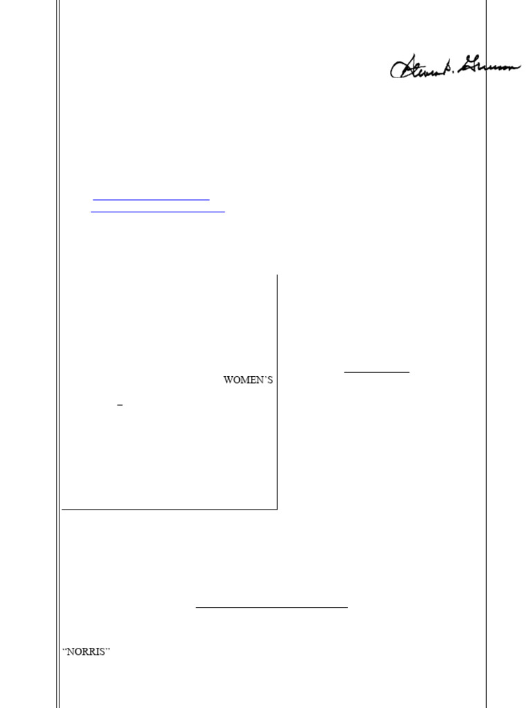 22.10.04 Norris EFILED COMP Complaint | PDF | Damages | Negligence