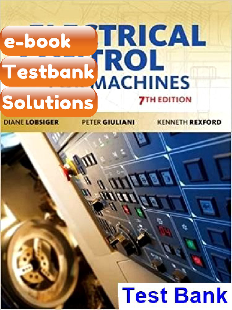 Testbank Electrical Control For Machines 7th Edition Lobsiger Download ...