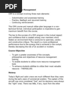 Crew Resource Management | PDF | Transport Safety | Aviation