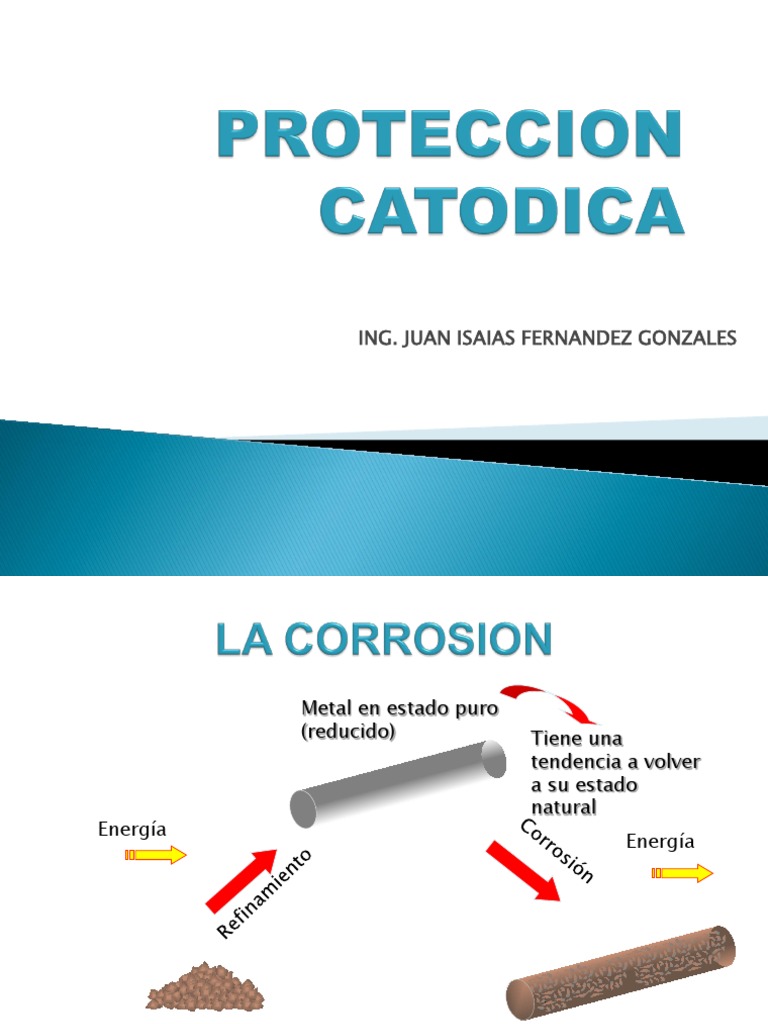 Introduccion A La Proteccion Catodica | PDF | Corrosión | Electroquímica