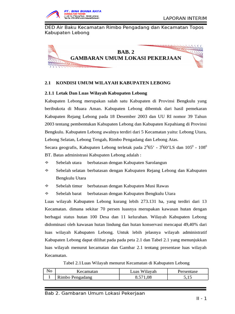 BAB 2 - Gambaran Umum | PDF