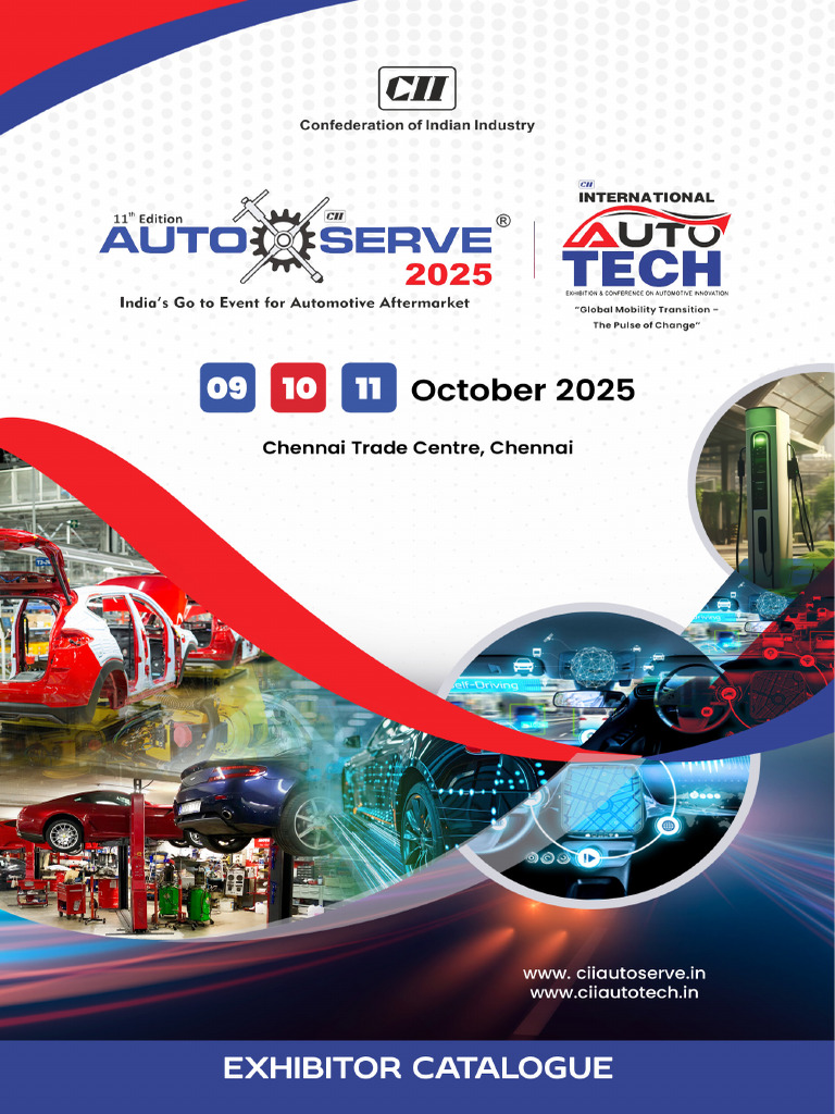 CII Autoserve & AutoTech 2025 Exhibitor Catalogue | PDF | Filtration ...