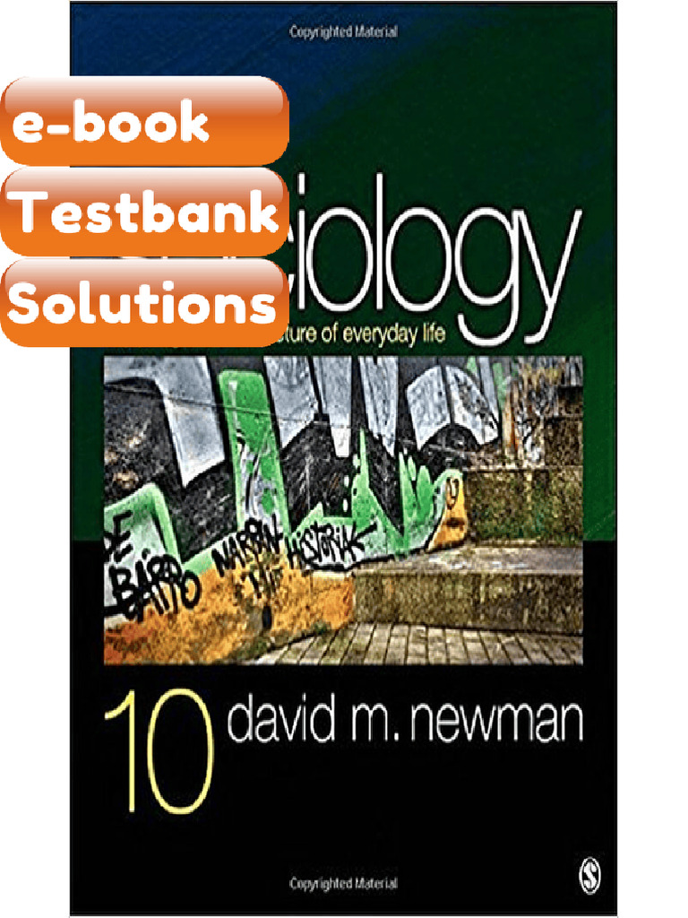 Testbank Sociology Exploring The Architecture of Everyday Life 10th ...