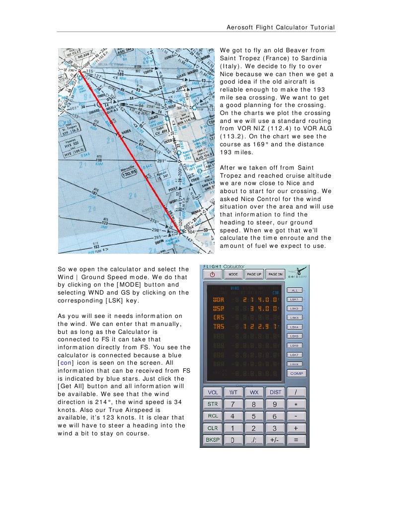 Calculator Tutorial | PDF | Aeronautics | Aviation