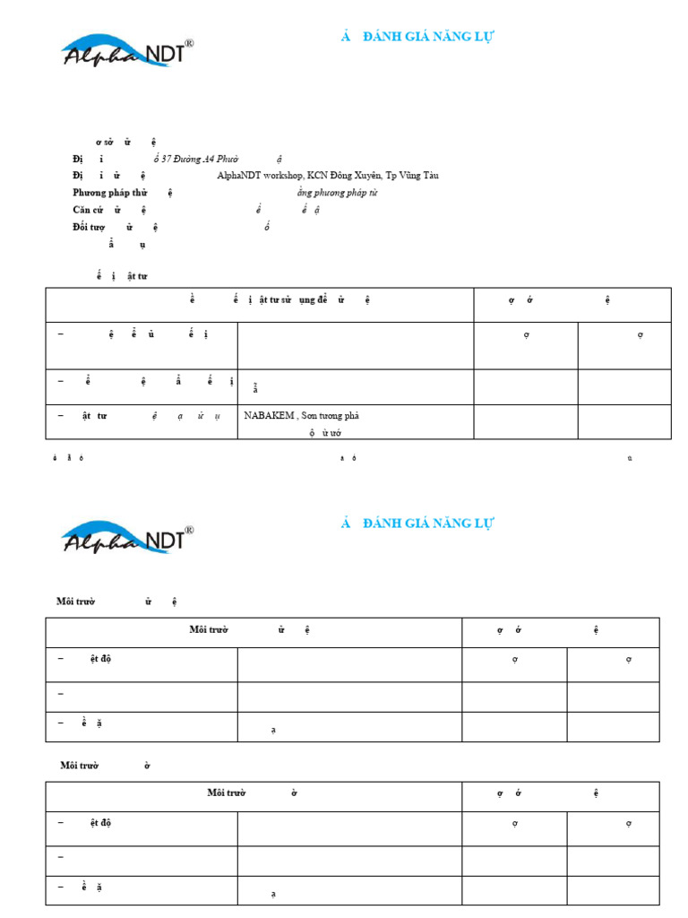 Bien Ban Danh Gia Nang Luc Phong Lab-MT 11.2023 | PDF