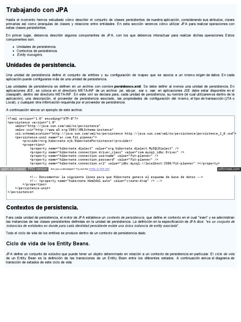 Jpa Java | PDF