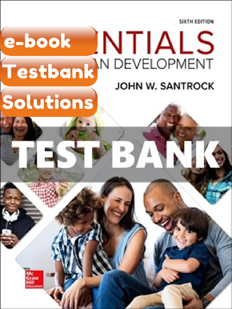 Testbank Essentials of Life Span Development 6th Edition Santrock ...