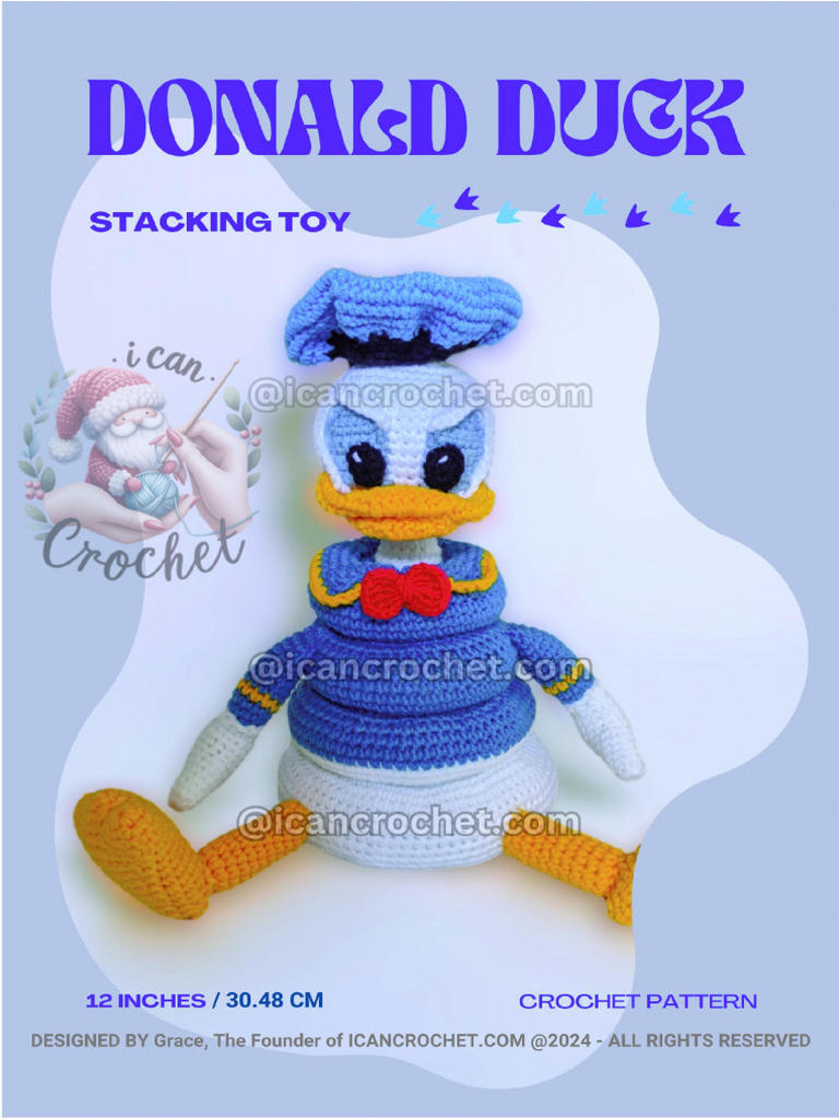 Donald Duck - English Pattern | PDF