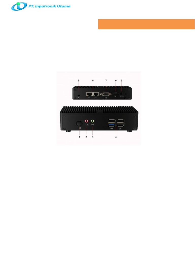 Sample Brochure Mini PC Fanless | PDF | Bios | Booting
