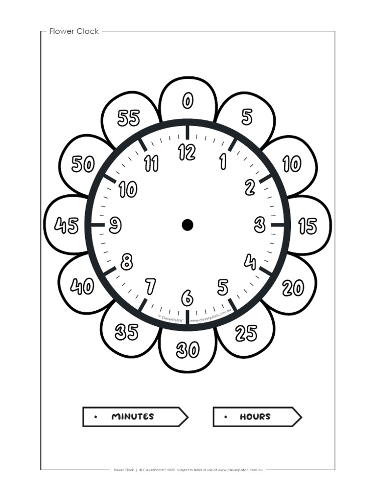 Paper Clock Making | PDF
