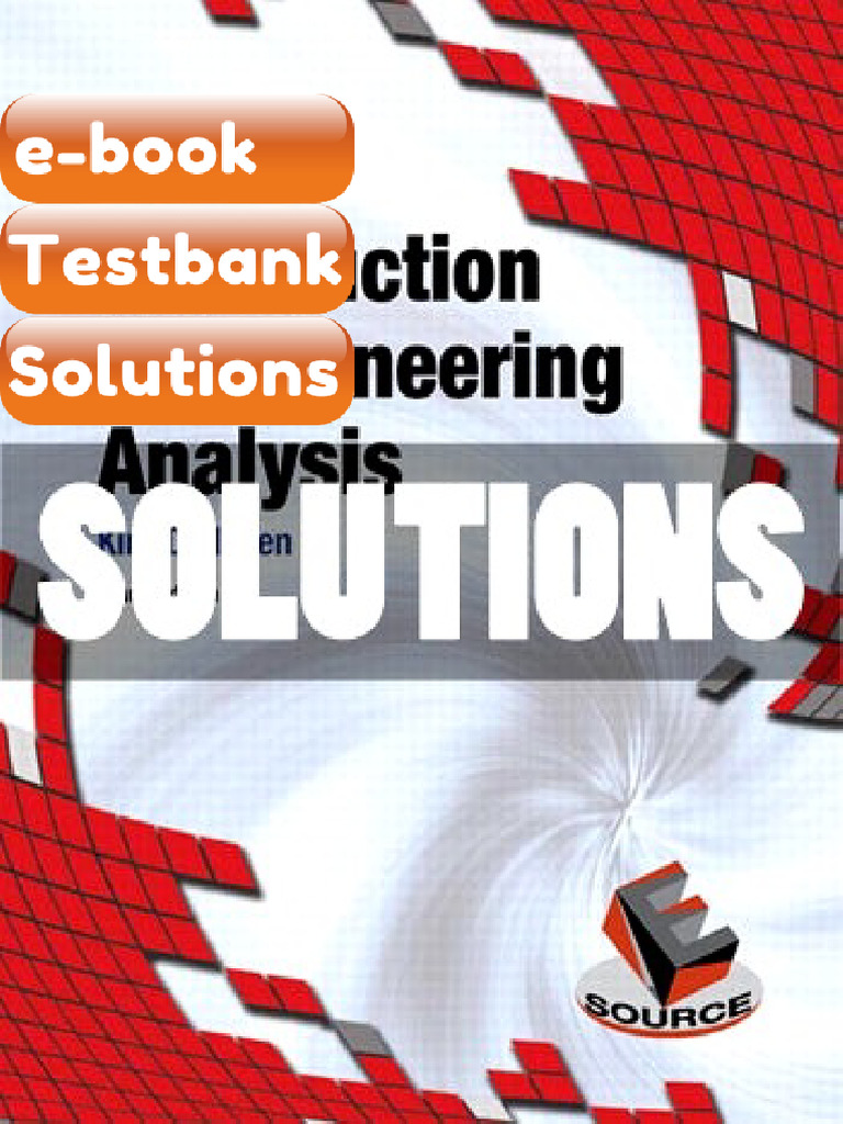 Testbank Introduction To Engineering Analysis 4th Edition Hagen ...