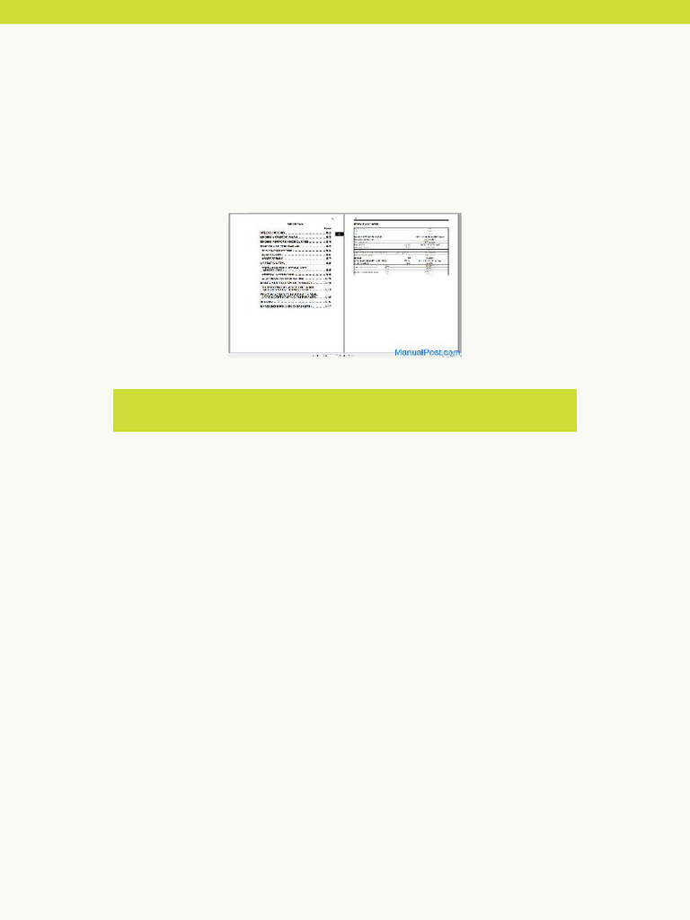 Hino Truck 300 Series Diesel n04c Engine Workshop Manual | PDF