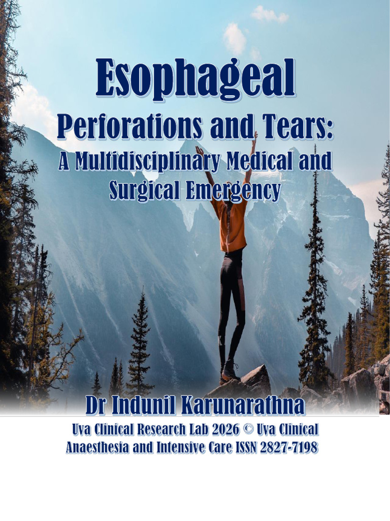 Esophageal Perforations and Tears: A Multidisciplinary Medical and ...