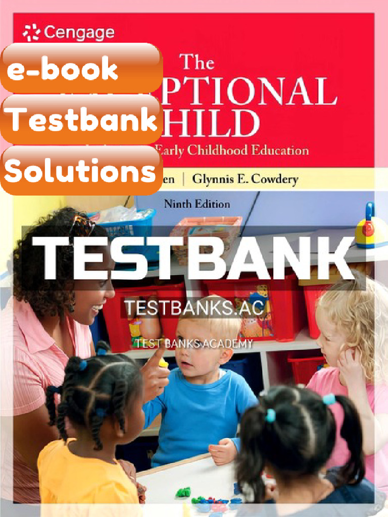 Testbank for Exceptional Child 9th Edition by Allen | PDF | Services ...