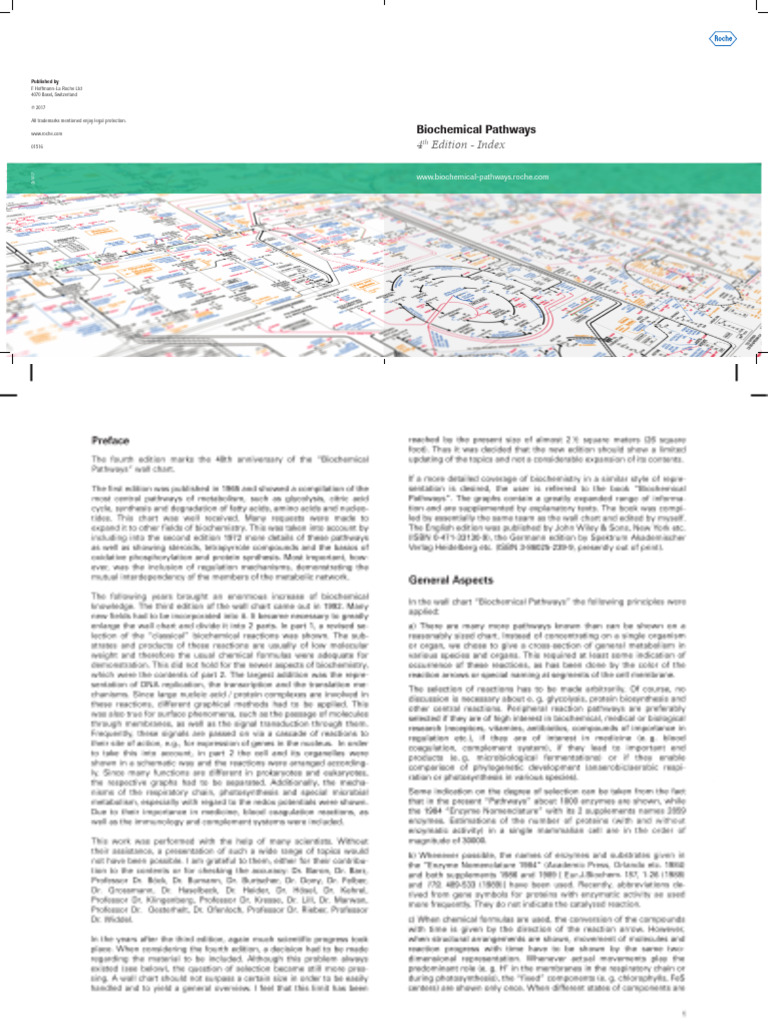 Biochemical Pathways Index | PDF