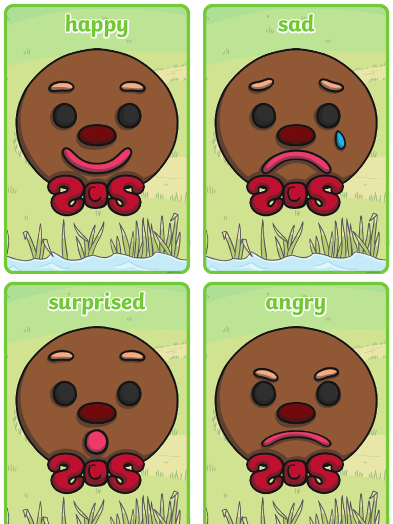 Gingerbread Man - Emotions | PDF