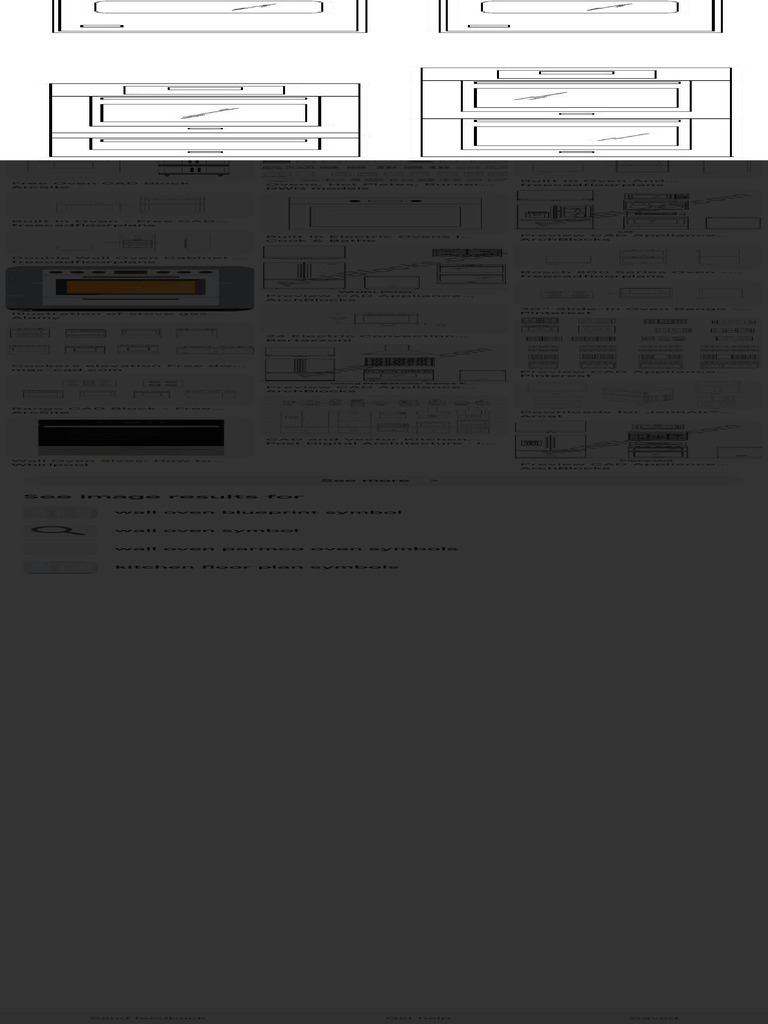 Wall Oven Floor Plan Symbol - Google Search | PDF | Kitchen | Oven