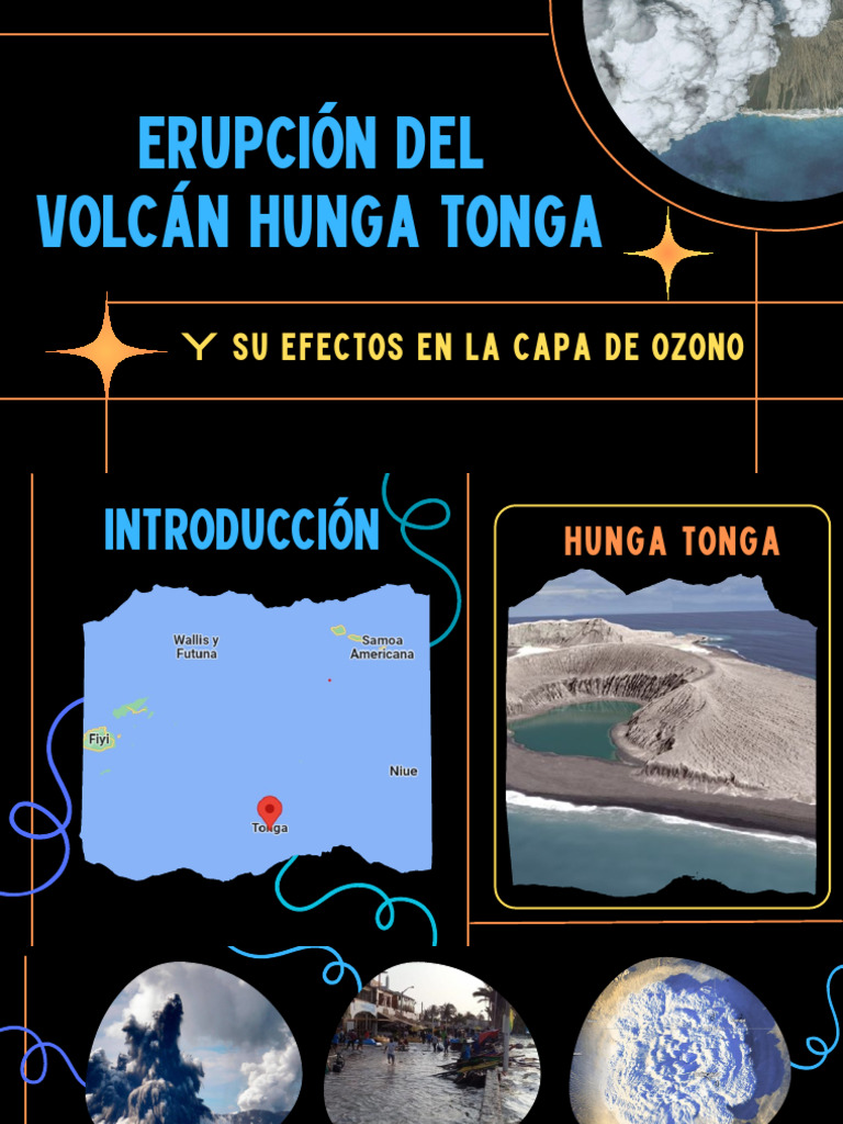 Erupción Del Volcán Hunga Tonga | PDF | Agua | Entorno natural
