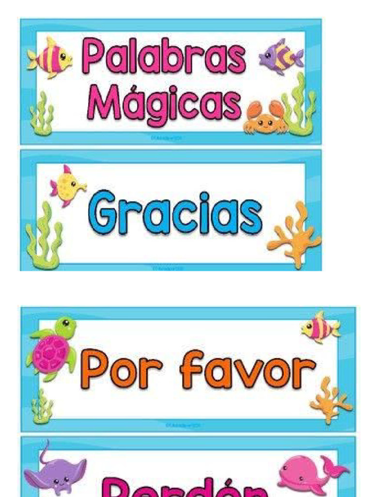Palabras Magicas | PDF