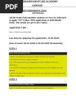 VIT Bhopal Freshers Portal Guide | PDF | Password